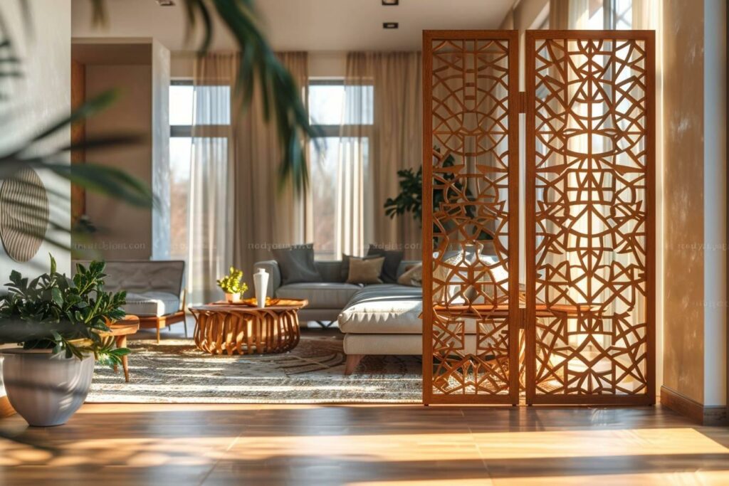 10 idées tendance pour intégrer un claustra bois dans votre décoration ...